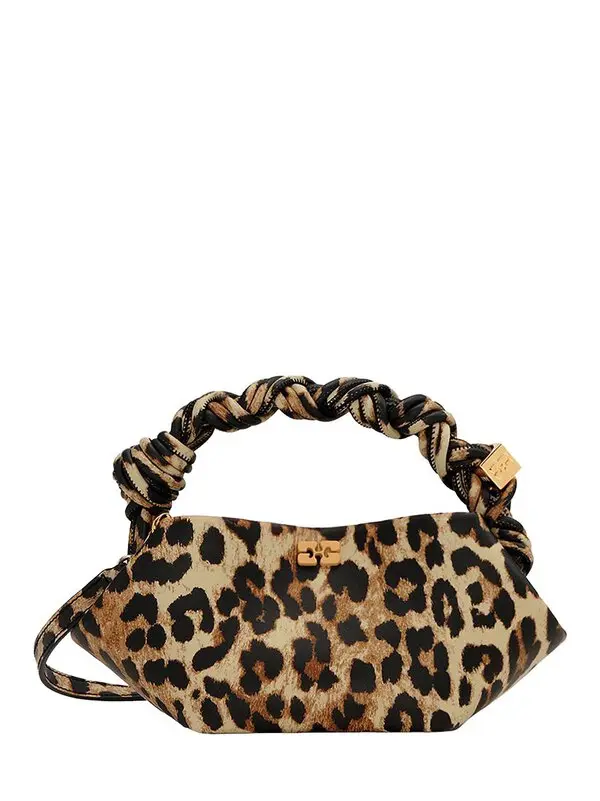 GANNI Leopard Mini Bou Bag - Mixed