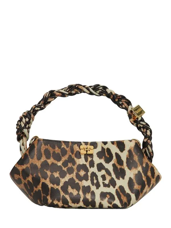 GANNI Leopard Mini Bou Bag - Mixed