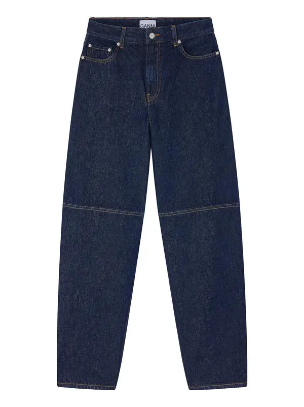 GANNI Stary Denim Jeans - Navy