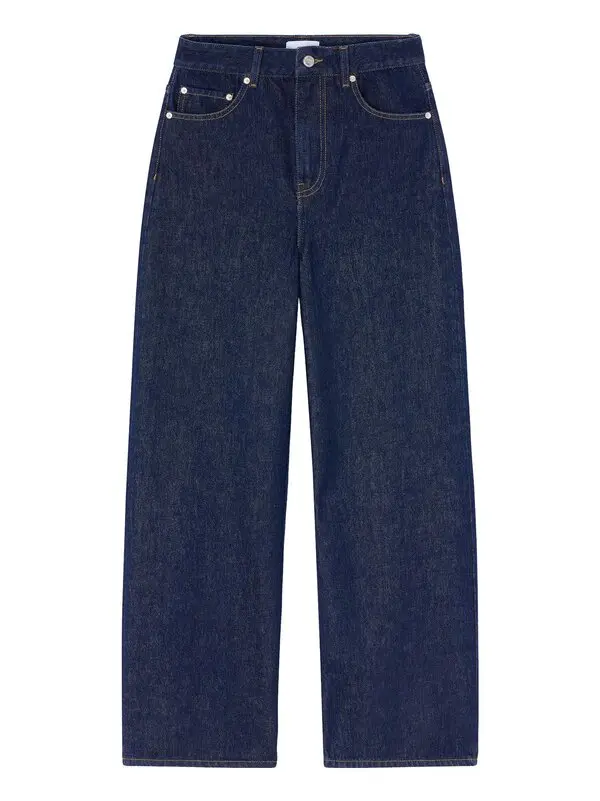 GANNI Lari Jeans - Navy