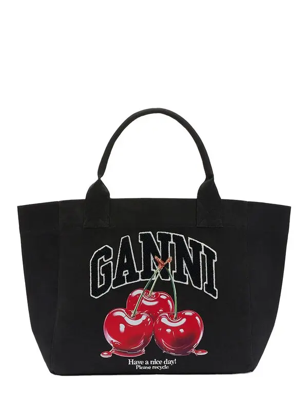 GANNI Medium Cherry Tote - Mixed