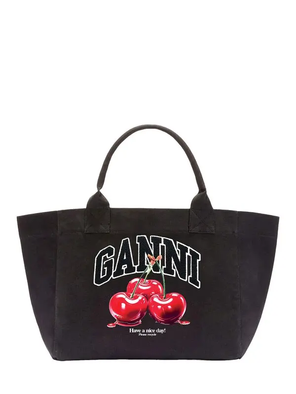 GANNI Medium Cherry Tote - Mixed