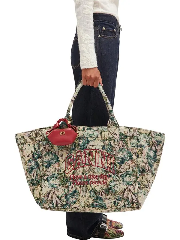 GANNI Tapestry Xxl Tote - Mixed