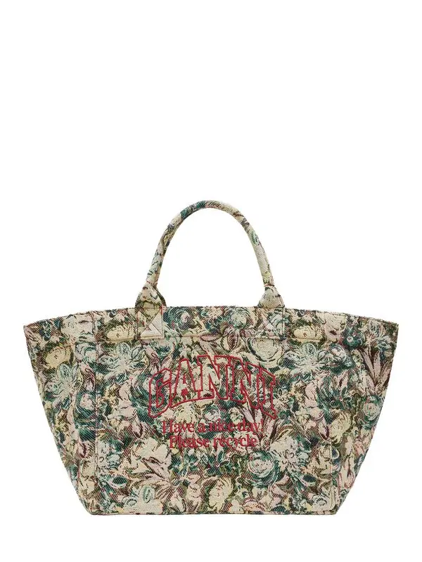 GANNI Tapestry Xxl Tote - Mixed