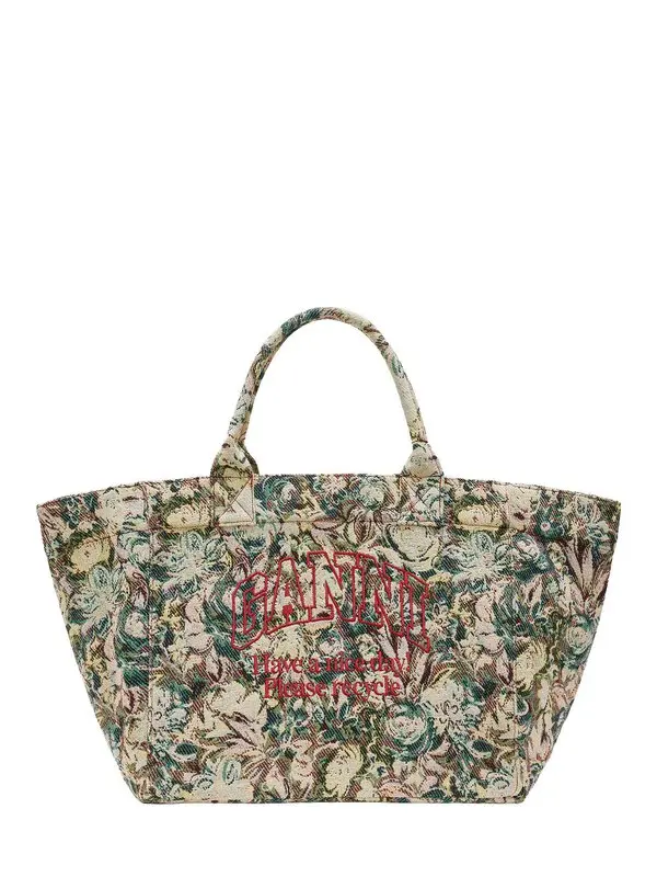 GANNI Tapestry Xxl Tote - Mixed