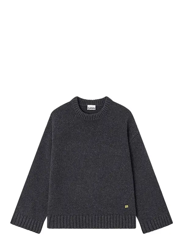 GANNI Wool-blend Sweater - Mixed