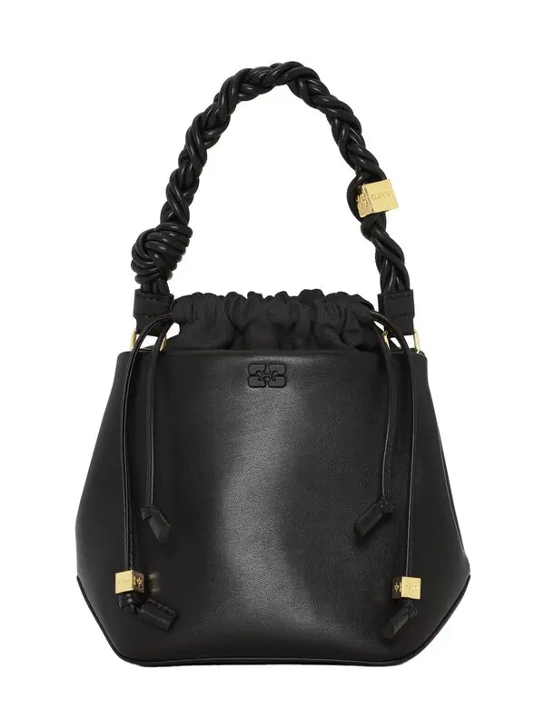 GANNI Bou Bucket Bag - Black