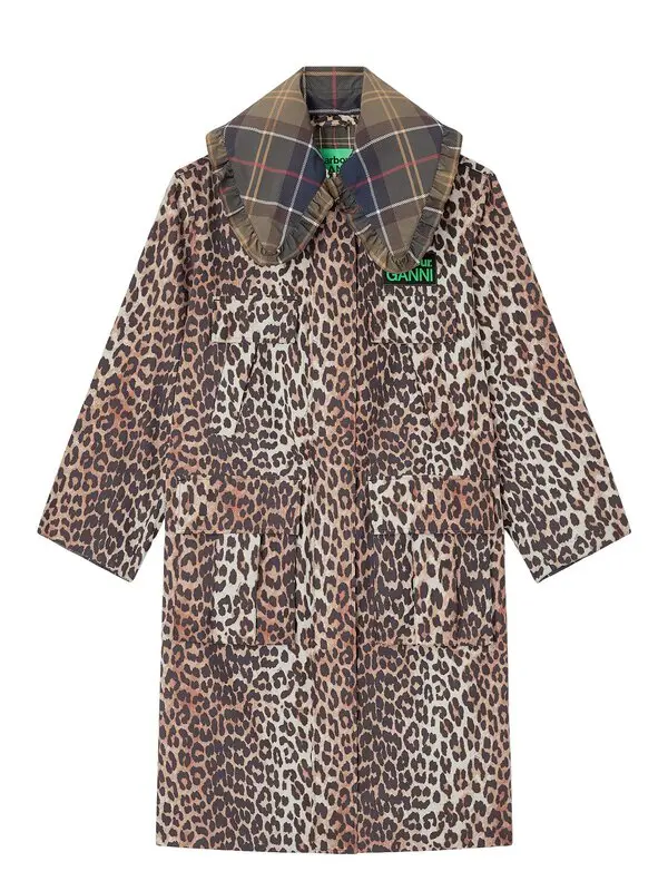 GANNI X Barbour Long Coat - Mixed