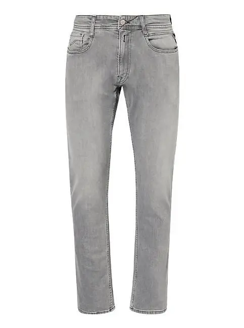 REPLAY Rocco Tapered-leg Denim Jeans - Medium Grey