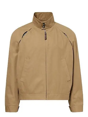 Loewe High-neck Detachable-lining Wool Jacket - Beige