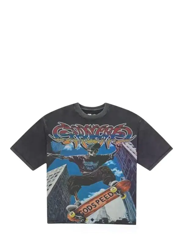 GODSPEED Ollie Graphic T-shirt - Grey