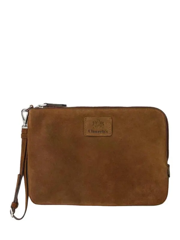 Church's Suede Wallet - Brown