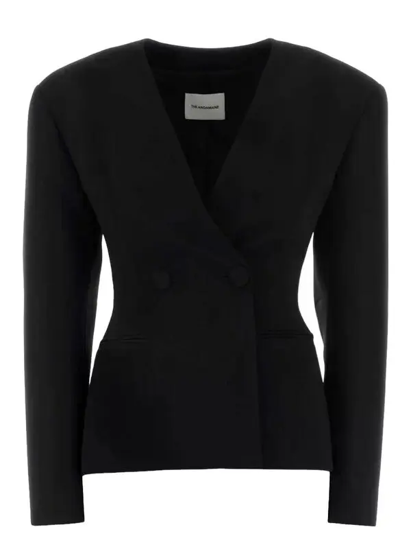 Andamane Venusta Twill Jacket - Black