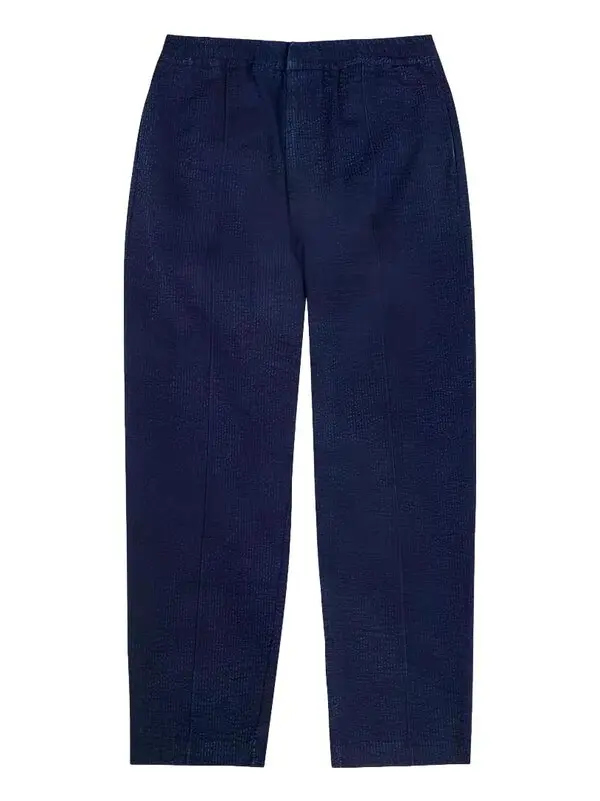Officine Générale Elasticated-waistband Trousers - Blue