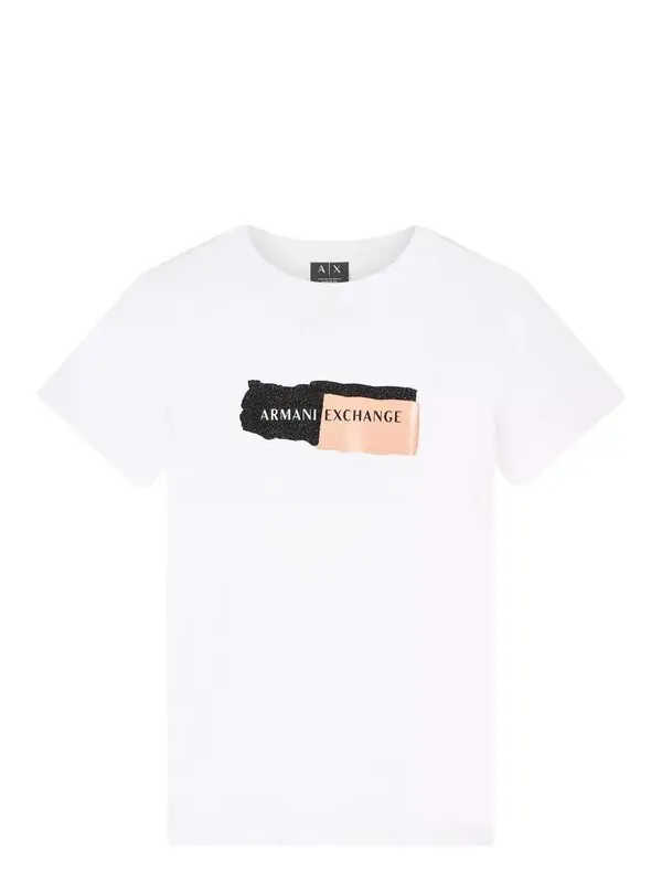 Armani Exchange Logo-print T-shirt - White