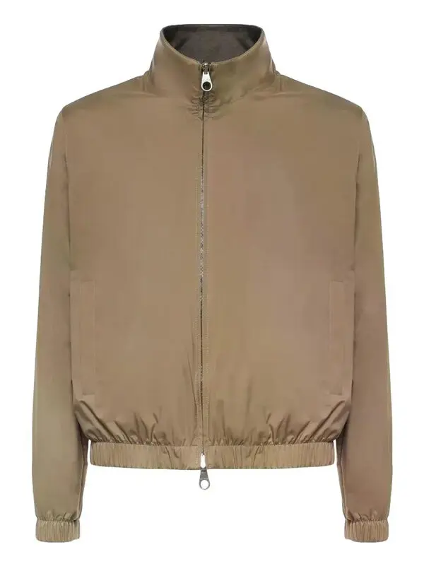 Loro Piana Zip-up Jacket - Brown