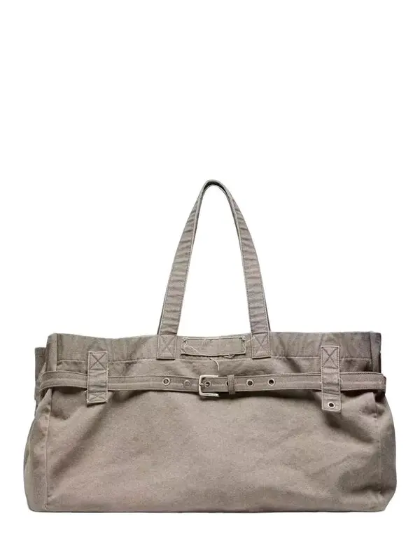 GOLDEN GOOSE Buckle-detail Shoulder Bag - Grey