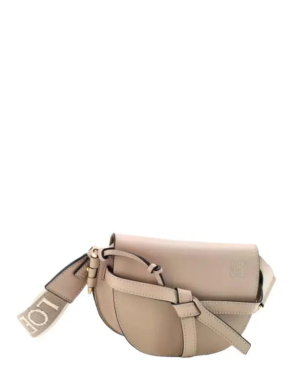 Loewe Gate Dual Shoulder Bag Mini - Neutrals