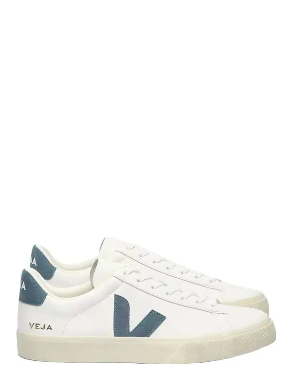 VEJA V-logo Lace-up Sneakers - White