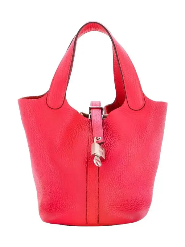 Hermès Picotin Lock Bag Clemence Pm - Pink