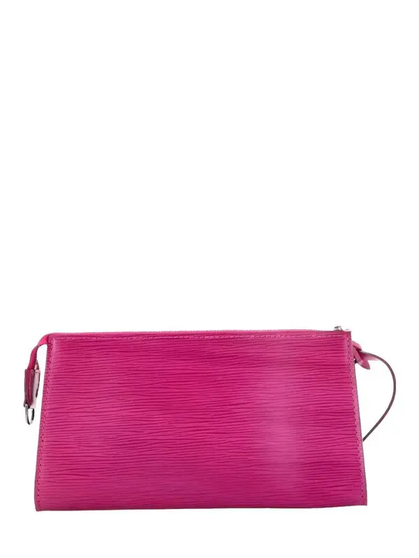 LOUIS VUITTON Pochette Accessoires Epi Leather Clutch Bag - Pink