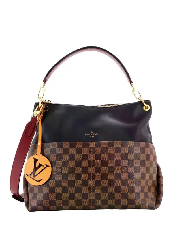 LOUIS VUITTON Damier Maida Hobo Bag - Black