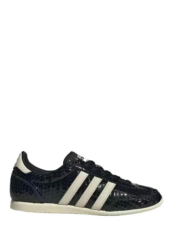 Adidas Textured Stripes Japan Sneakers - Black