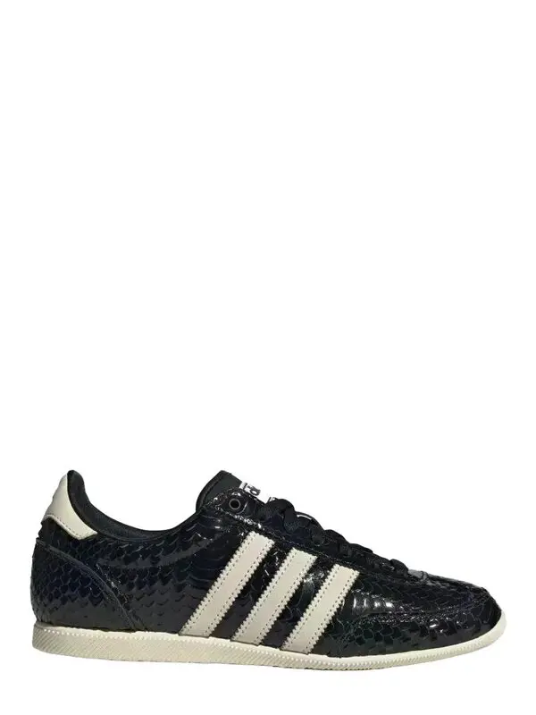 Adidas Textured Stripes Japan Sneakers - Black