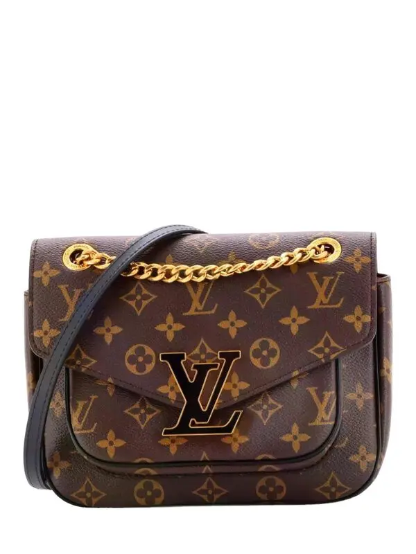 LOUIS VUITTON Passy Handbag Monogram Canvas - Brown