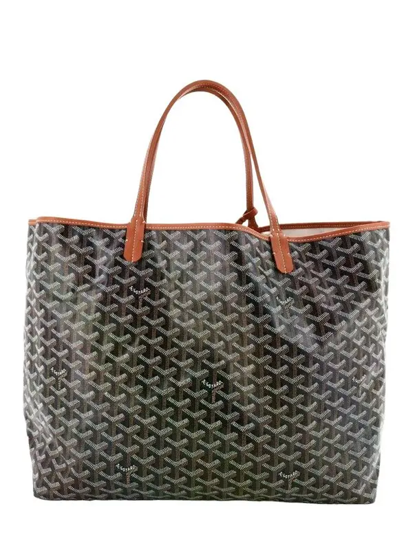 Goyard Saint Louis Coated Canvas Gm Tote Bag - Brown