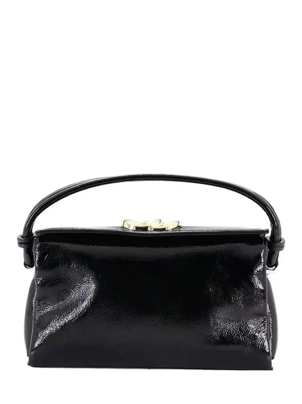 Gucci Gg Soft Top Handle Small Satchel - Black