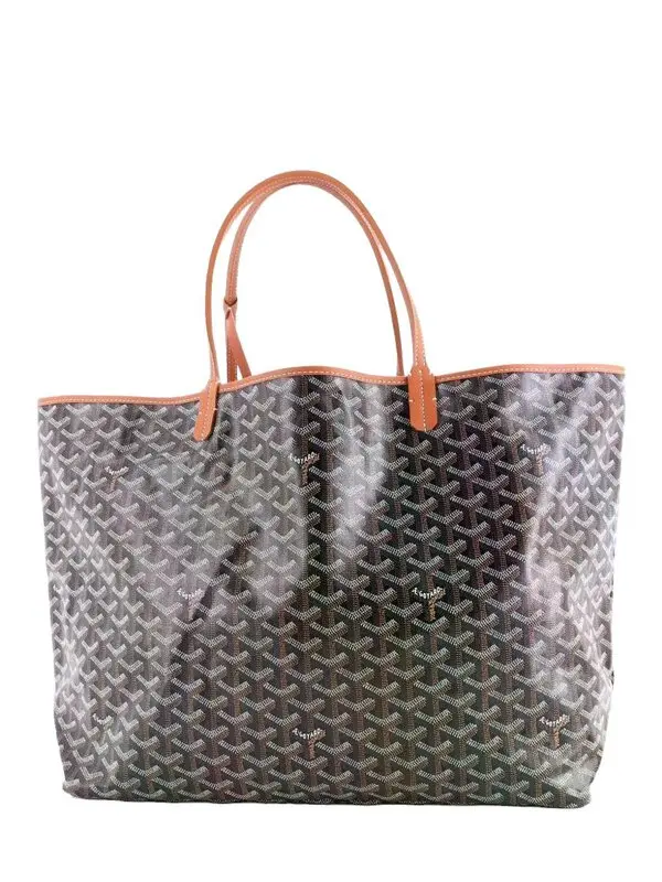 Goyard Saint Louis Coated Canvas Gm Tote Bag - Brown