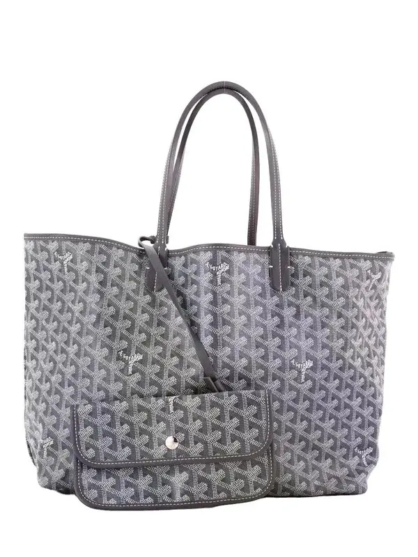 Goyard Saint Louis Coated Canvas Pm Tote Bag - Grey