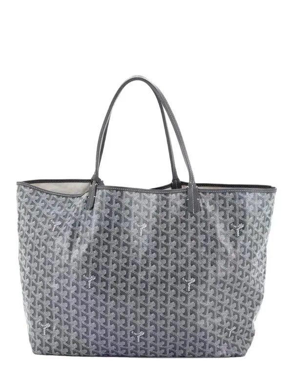 Goyard Saint Louis Coated Canvas Gm Tote Bag - Grey
