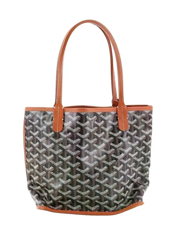 Goyard Anjou Reversible Mini Satchel - Brown
