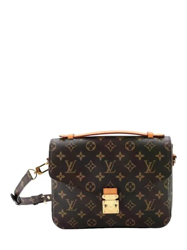 LOUIS VUITTON Pochette Metis Monogram Canvas Crossbody Bag - Brown
