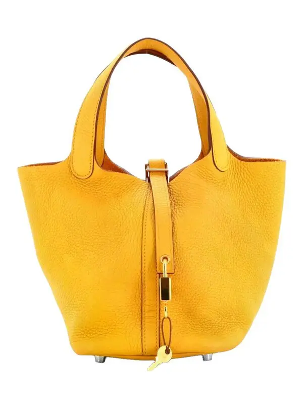 Hermès Picotin Lock Pm Bucket Bag - Yellow
