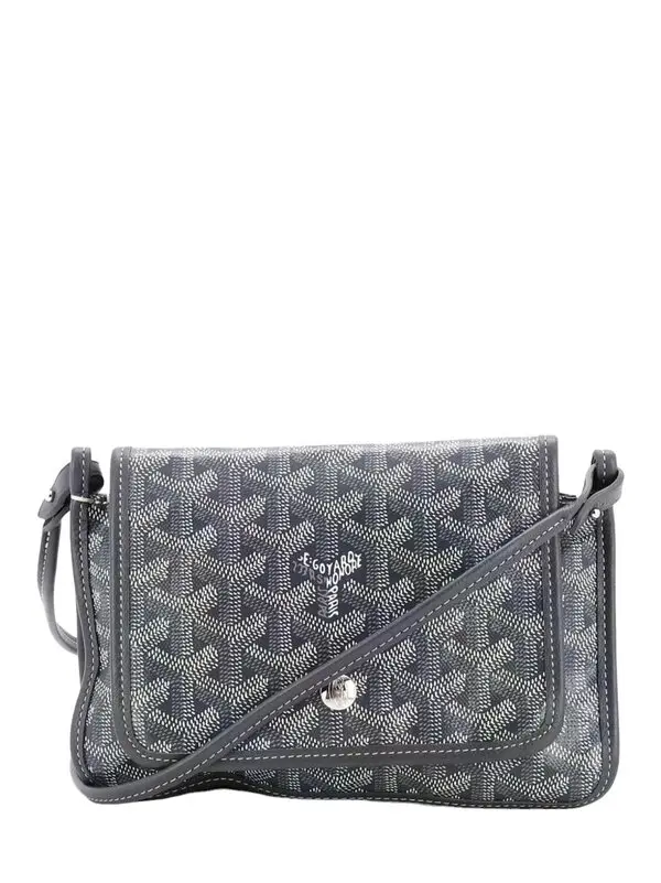 Goyard Plumet Coated Canvas Crossbody Bag Wallet - Grey