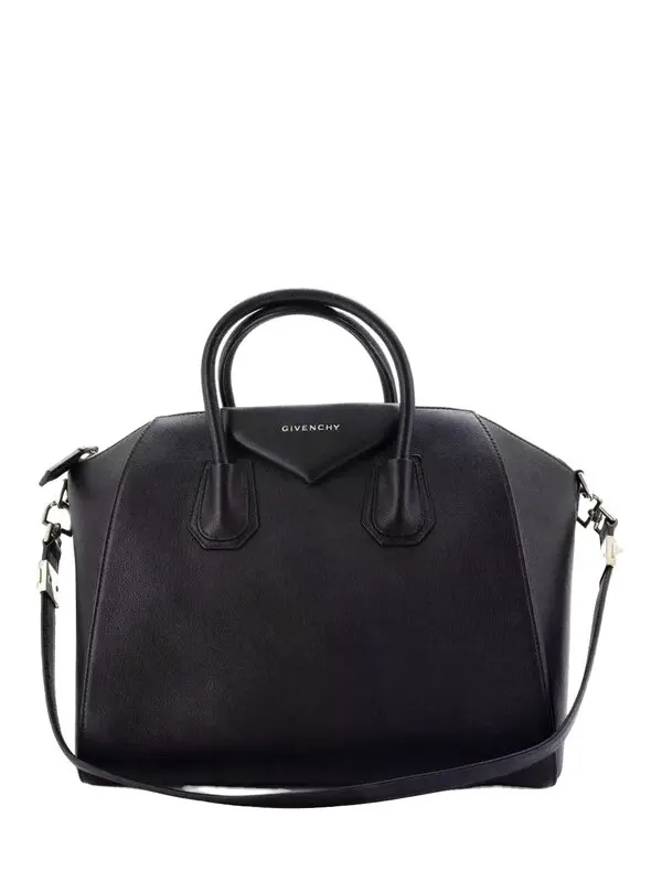 Givenchy Antigona Leather Medium Satchel - Black