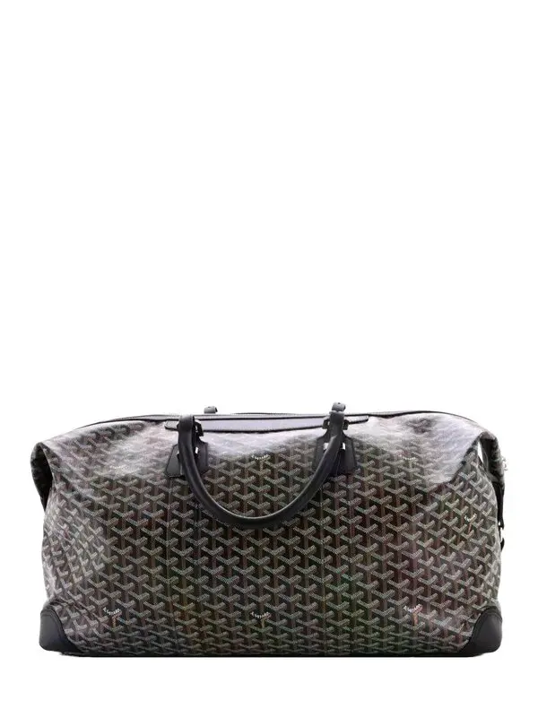 Goyard Boeing Coated Canvas 55 Travel Bag - Black