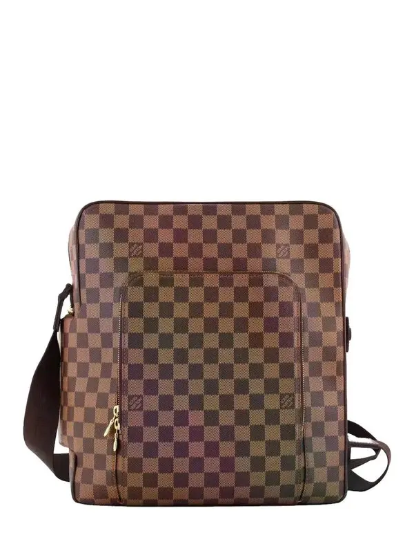 LOUIS VUITTON Olav Gm Crossbody Bag Damier - Brown