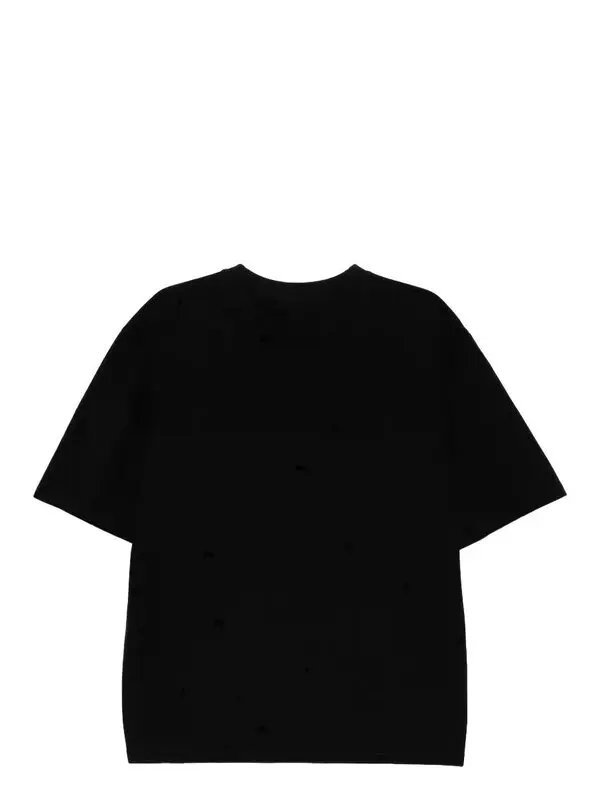 CROQUIS Graphic Print Classic T-shirt - Black