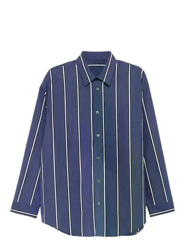 CROQUIS Striped Shirt - Blue