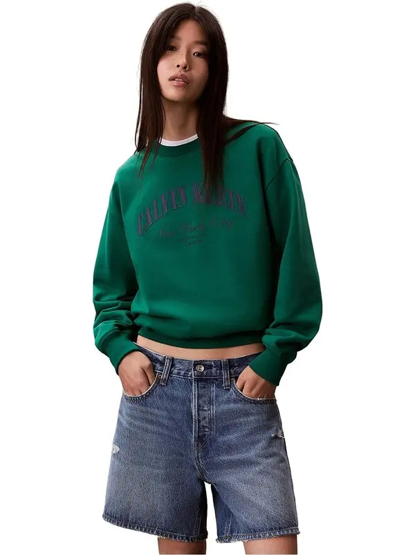 Calvin Klein Heritage Classic Sweatshirt - Enchanted Forest