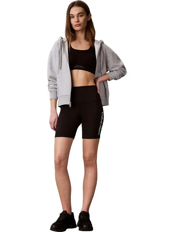Calvin Klein Icon Sport High Rise Bike Shorts - Black