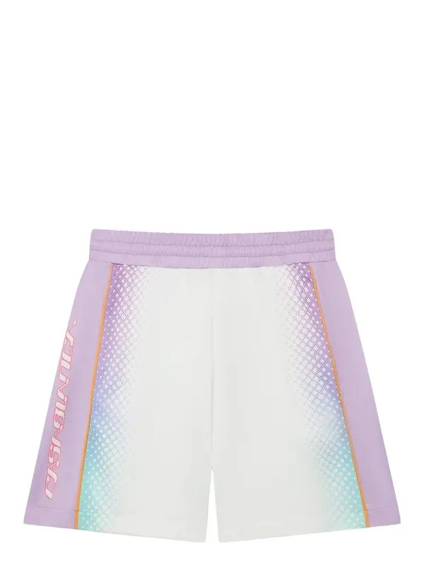 Casablanca Glass Gradient Football Mesh Shorts - Multicolor