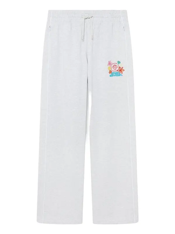 Casablanca Embroidered Cropped Sweatpants - Multicolor