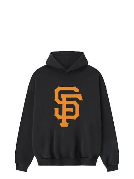 Fear Of God Essentials Giants Sport Hoodie - Black