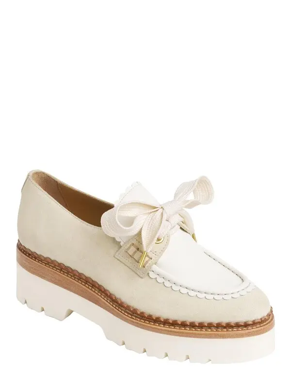 THE OFFICE OF US Miss Elsie Platform Loafer - Oat