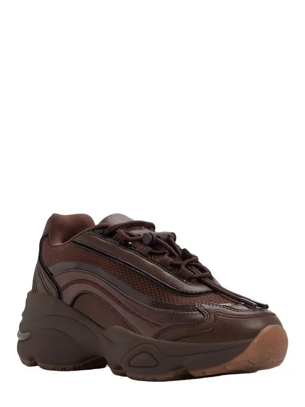 Aldo Kitri Platform Sneakers - Dark Brown